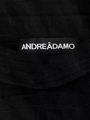ANDREĀDAMO Ribbed-knit Maxi Skirt