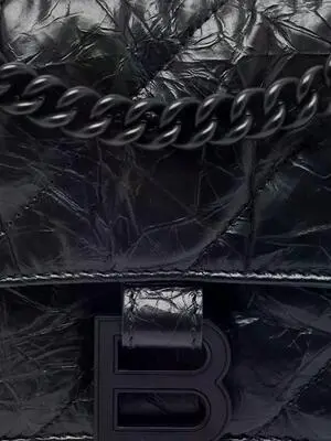 Balenciaga Crush Crinkled Shoulder Bag