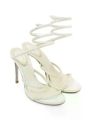 Rene Caovilla Embellished Ankle-wrap Stiletto Sandals