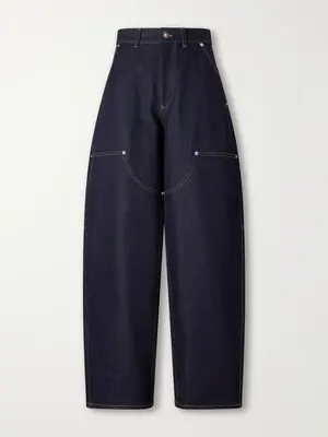 Givenchy Rialto Mid-rise Wide-leg Jeans - Blue