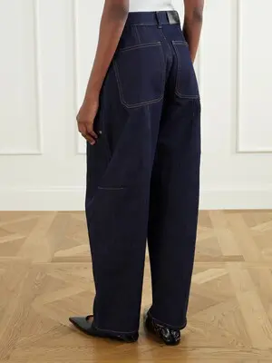 Givenchy Rialto Mid-rise Wide-leg Jeans