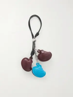 Loewe Shell Leather Bag Charm - Multi