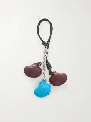 Loewe Shell Leather Bag Charm