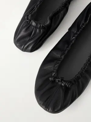 Bottega Veneta Fantasmina Leather Ballet Flats