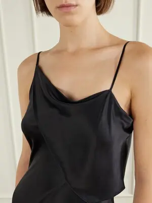 ANN DEMEULEMEESTER Aaricia' Silk-satin Maxi Dress