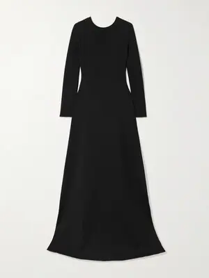 Bottega Veneta Chain-embellished Knitted Maxi Dress - Black