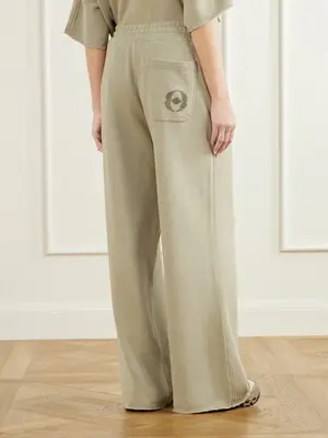 On Club Collective' Cotton-jersey Wide-leg Trousers