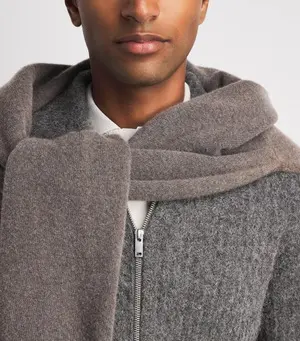 SAMSØE SAMSØE Alpaca-blend Zip-up Cardigan