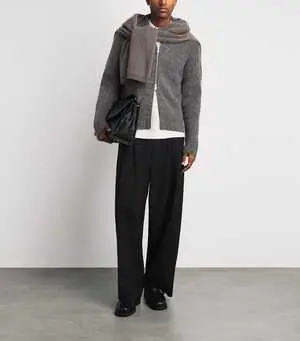 SAMSØE SAMSØE Alpaca-blend Zip-up Cardigan