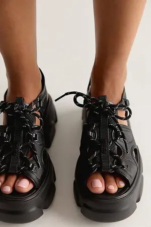 Melissa Camp Sandals At - Black