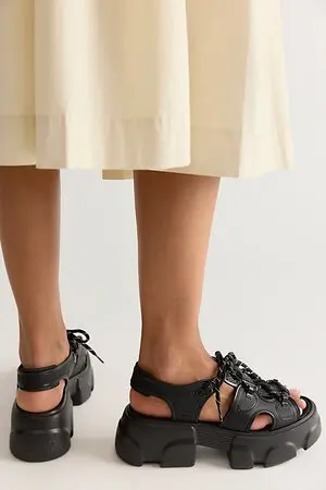 Melissa Camp Sandals At - Black