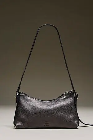 We The Free Sutton Leather Shoulder Bag At - Black