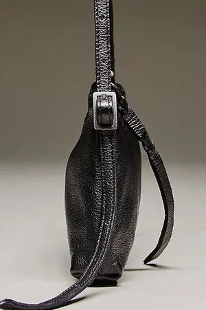 We The Free Sutton Leather Shoulder Bag At - Black