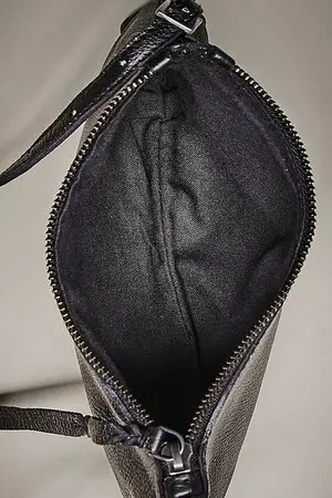 We The Free Sutton Leather Shoulder Bag At - Black