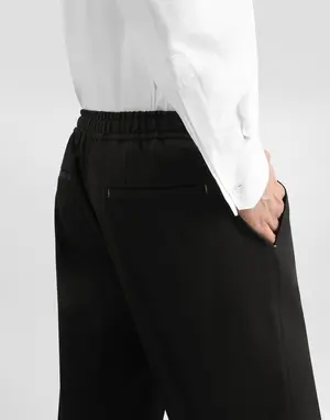 Dolce & Gabbana Technical Wool Jogging Trousers Pants And Shorts