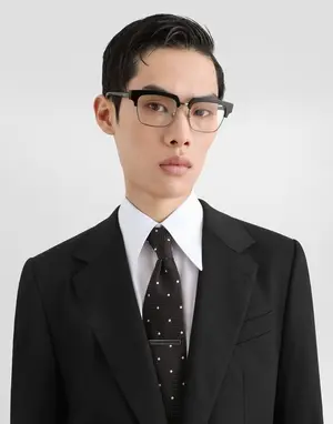 Dolce & Gabbana Taormina Single-breasted Jacket In Technical Wool Suits And Blazers