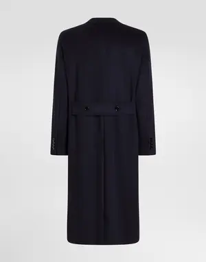 Dolce & Gabbana Single-breasted Wool Coat Coats And Jackets