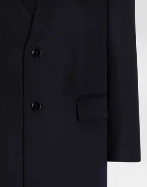 Dolce & Gabbana Single-breasted Wool Coat Coats And Jackets