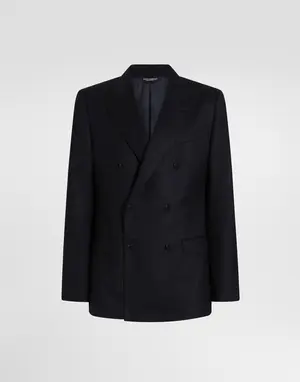 Dolce & Gabbana Martini Light Double-breasted Wool Jacket Suits And Blazers