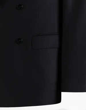 Dolce & Gabbana Martini Light Double-breasted Wool Jacket Suits And Blazers