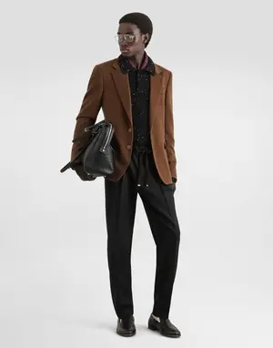 Dolce & Gabbana Knit Polo Shirt With Sequins Sweaters And Cardigans