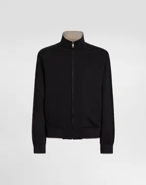 Dolce & Gabbana Jersey Zip-up Sweatshirt Sweatshirts