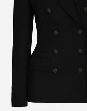 Dolce & Gabbana Double-breasted Wool Blazer