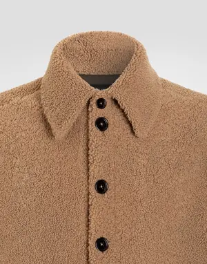 Dolce & Gabbana Nappa Shearling Jacket Coats And Jackets