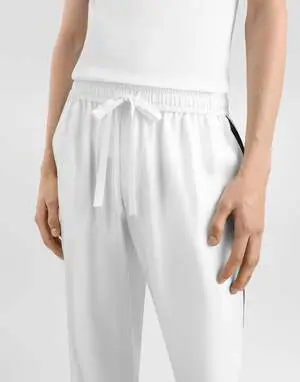 Dolce & Gabbana Vanity Silk Twill Trousers