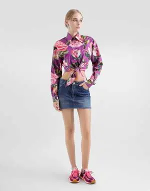 Dolce & Gabbana Denim Miniskirt