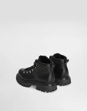 Dolce & Gabbana Calfskin Boots Shoes