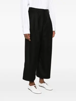 SUSANNE BOMMER Wool Wide-leg Trousers