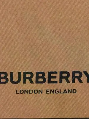 Burberry Check Pattern Silk Tie