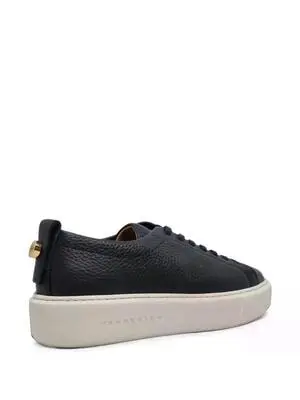 HENDERSON BARACCO Grained Leather Platform Sneakers