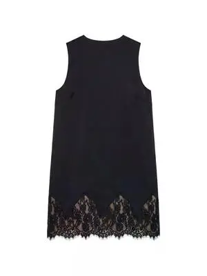 REFORMATION Lace-trim Mini Dress
