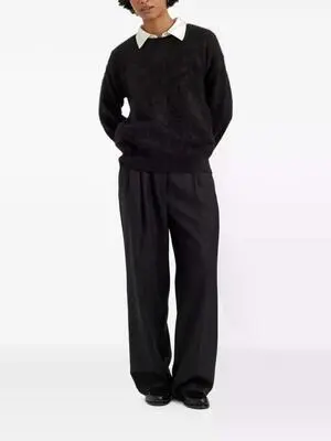 Chinti & Parker Cashmere Crew Neck Sweater - Black