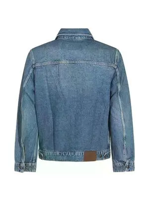 Rag & Bone Denim Jacket With Classic Collar And Button Fastening