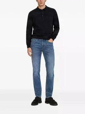 BOSS Merino-wool Polo Sweater