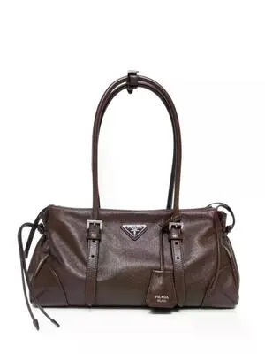 PRADA Prada Karin Medium Antiqued Leather Tote Bag