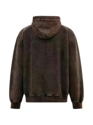DIESEL® Treated Denim-effect Hoodie