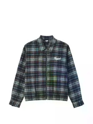 FINGERCROXX Checked Zip-up Jacket