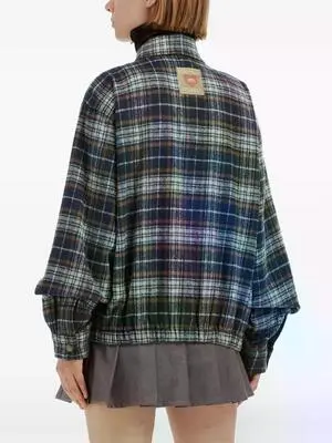 FINGERCROXX Checked Zip-up Jacket