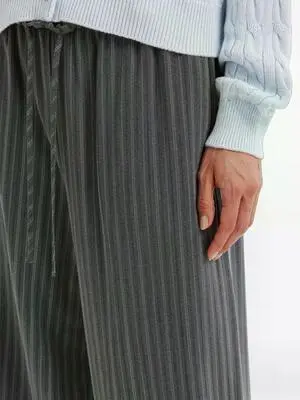 B+AB Pinstripe Wide-leg Trousers