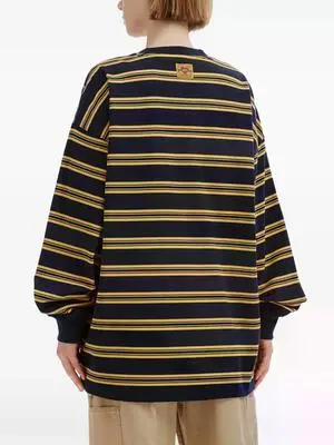 FINGERCROXX Horizontal Stripe Long Sleeve T-shirt