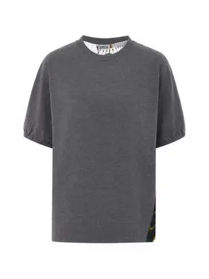 Essentiel Antwerp Graphic-print Panelled T-shirt