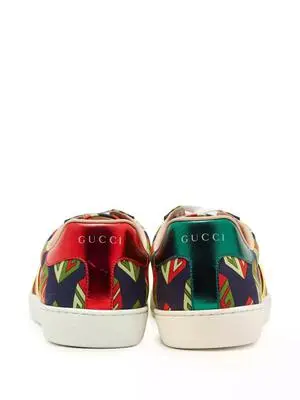 Gucci Ace Web Detail Sneakers