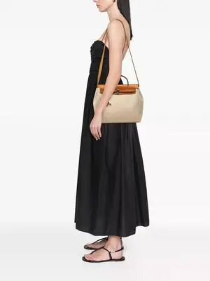 Hermès 2002 Toile Herbag Pm Satchel