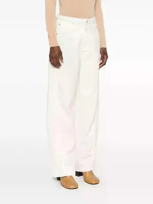 ERMANNO FIRENZE Wide-leg Denim Jeans