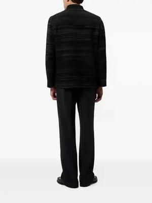 Missoni Striped Wool And Viscose Knit Jacket