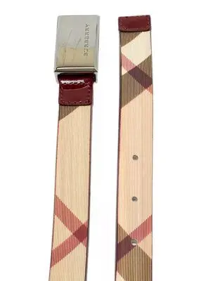 Burberry Nova Check Buckle Belt
